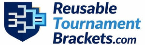 64 Team Single Elimination Seeded Tournament Bracket – Reusable ...